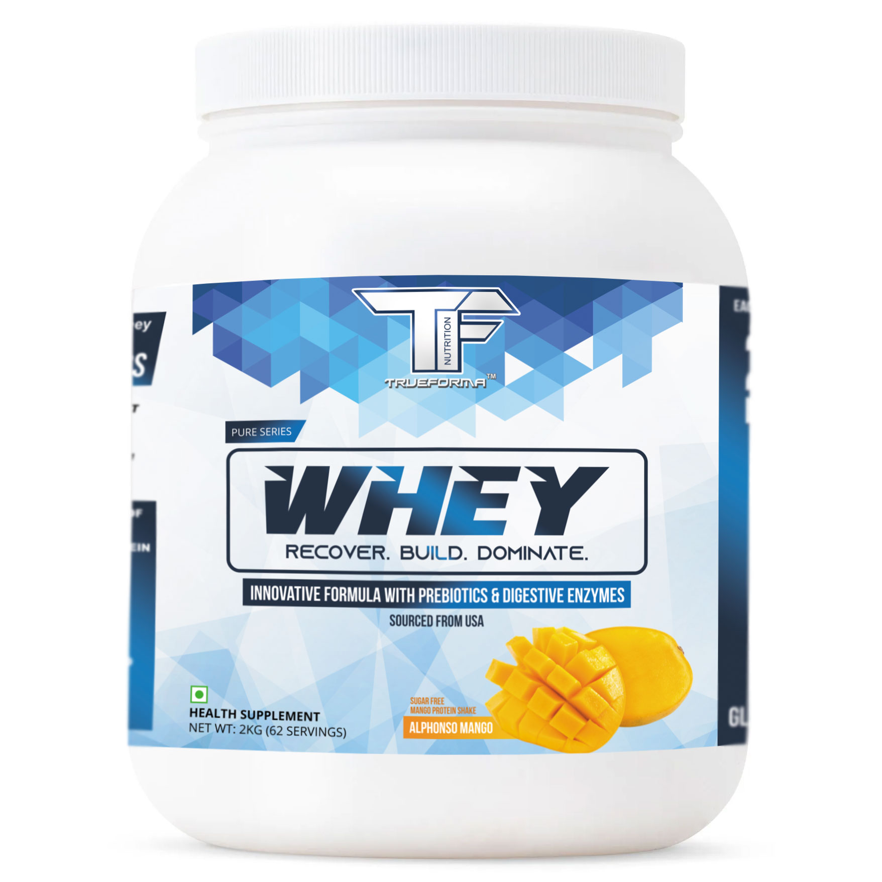 TrueForma 100% Whey with PreBiotics & Added Digestive Enzymes - Team ...