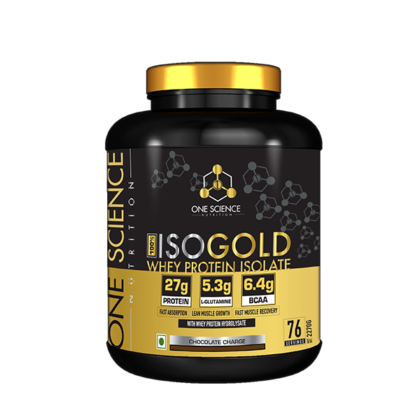 One Science Nutrition 100% ISO Gold Whey Protein Isolate-5 Lbs (2.27kgs ...