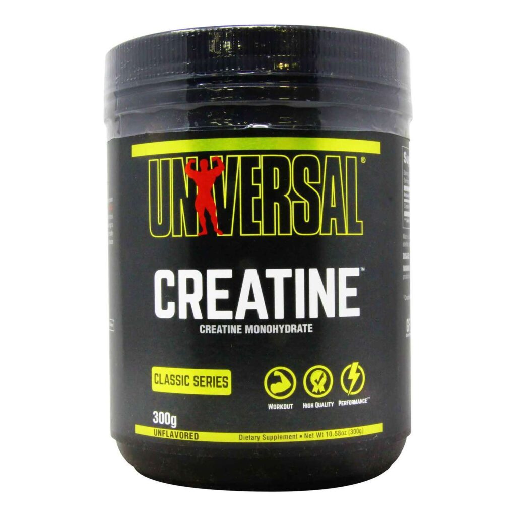 Universal Nutrition Creatine Monohydrate Powder 300g - Team Forever